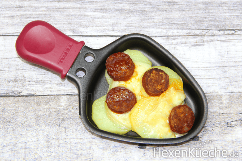 Raclette Pfännchen – Chorizo mit Kartoffeln – Hexenküche.de